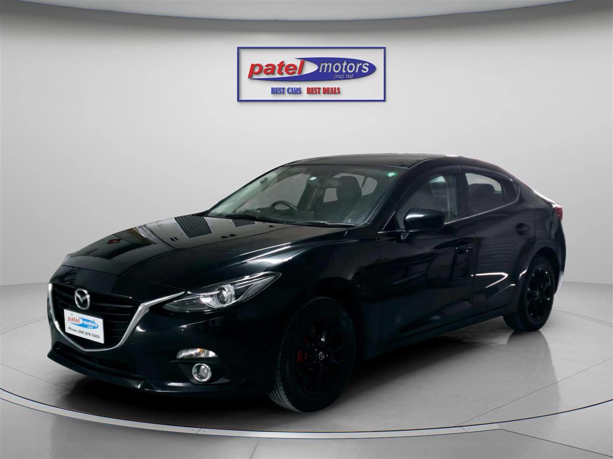 2014 Mazda Axela HYBRID !! LEATHER INTERIOR !! BLACK Sedan Automatic ...